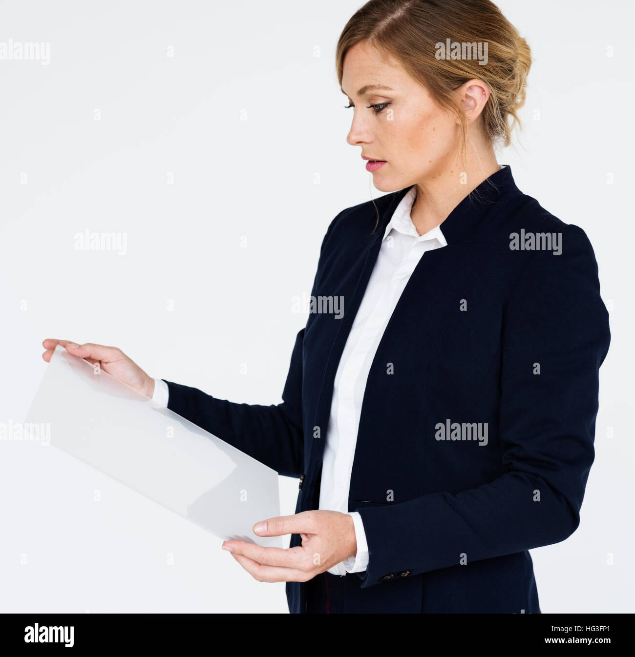 Studio Shoot People Portrait Concept Stock Photo - Alamy