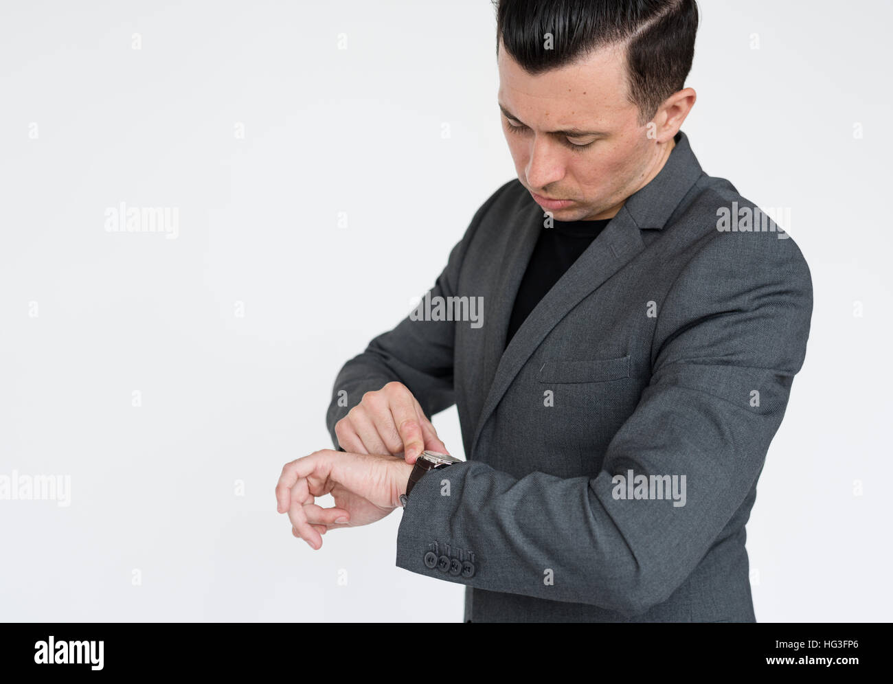 Studio Shoot People Portrait Concept Stock Photo - Alamy