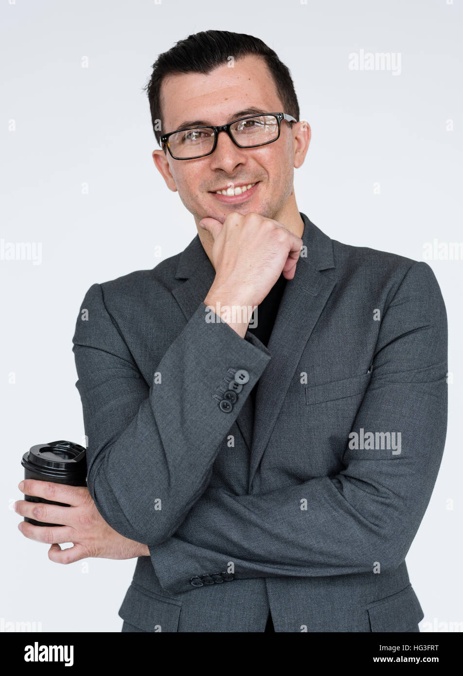 Studio Shoot People Portrait Concept Stock Photo - Alamy