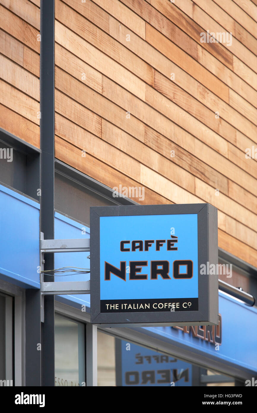 Cafe Nero sign Stock Photo - Alamy