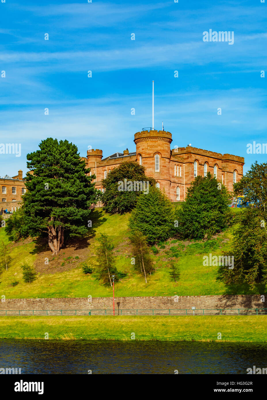 UK, Scotland, View of the Inverness Castle Stock Photo - Alamy