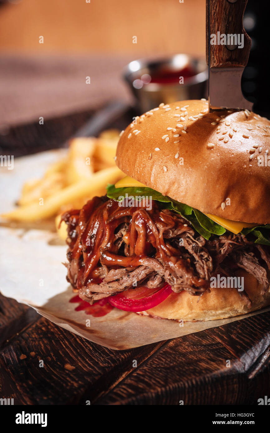 Stand restaurant table cook hi-res stock photography and images - Alamy