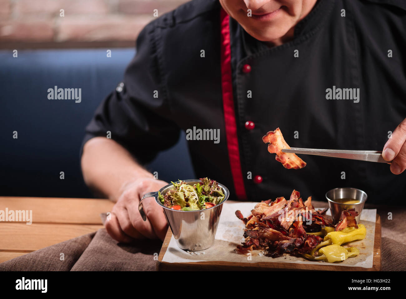 Eat bacon hi-res stock photography and images - Alamy