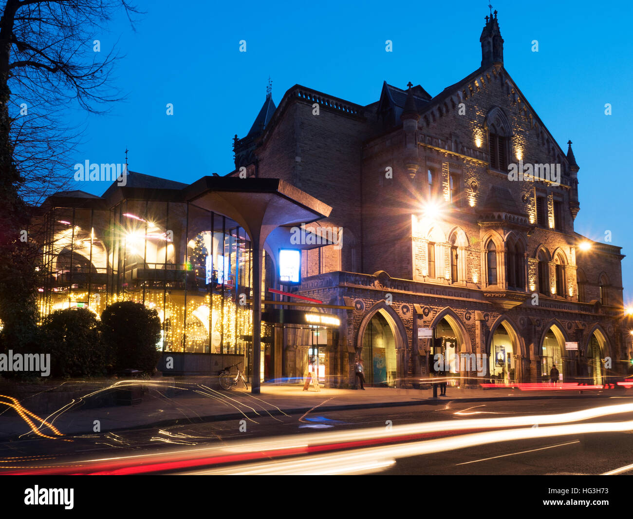 Theatre Royal at Dusk City of York Yorkshire England Stock Photo - Alamy