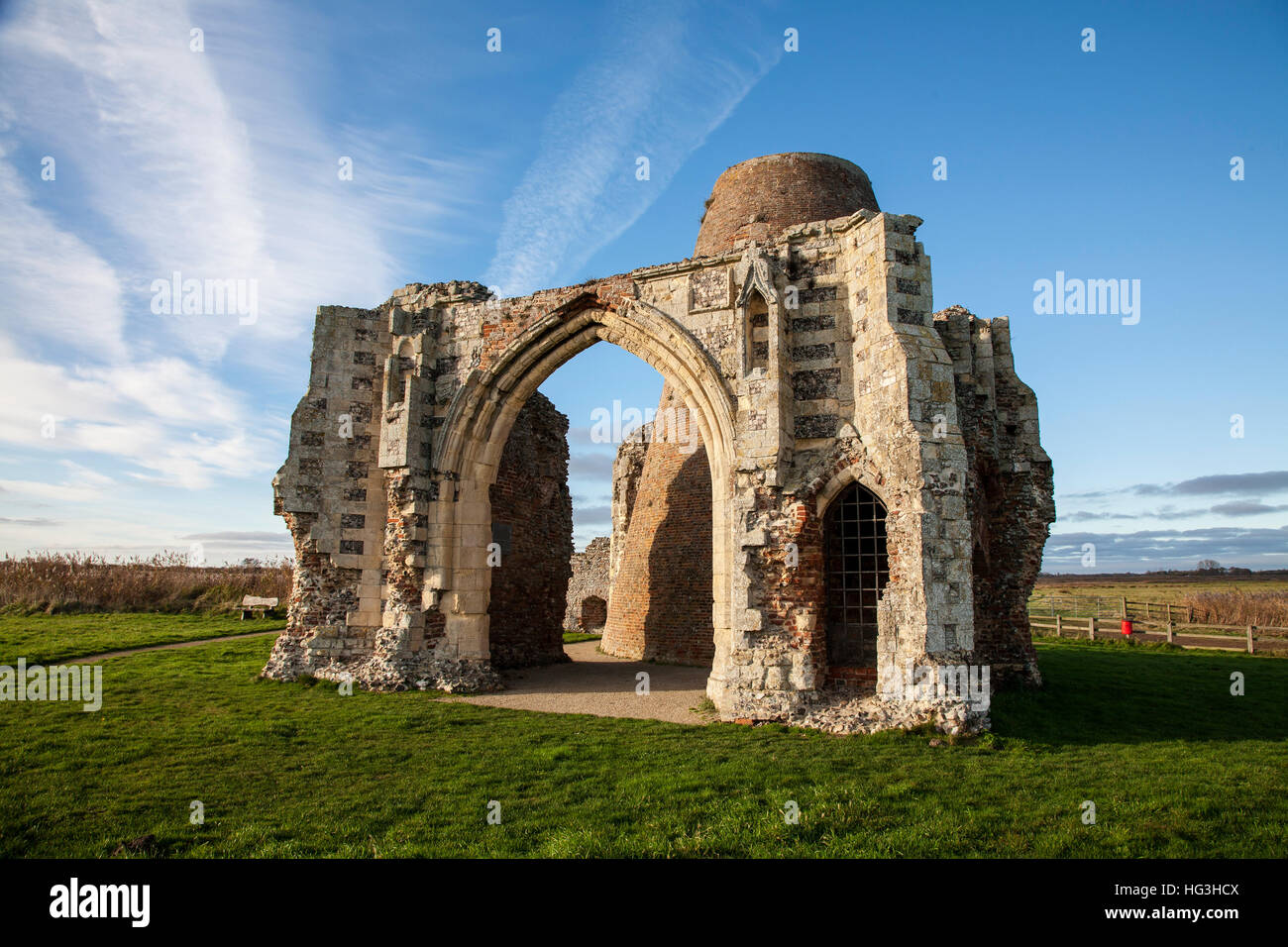 Monastic ruin norfolk hi-res stock photography and images - Alamy
