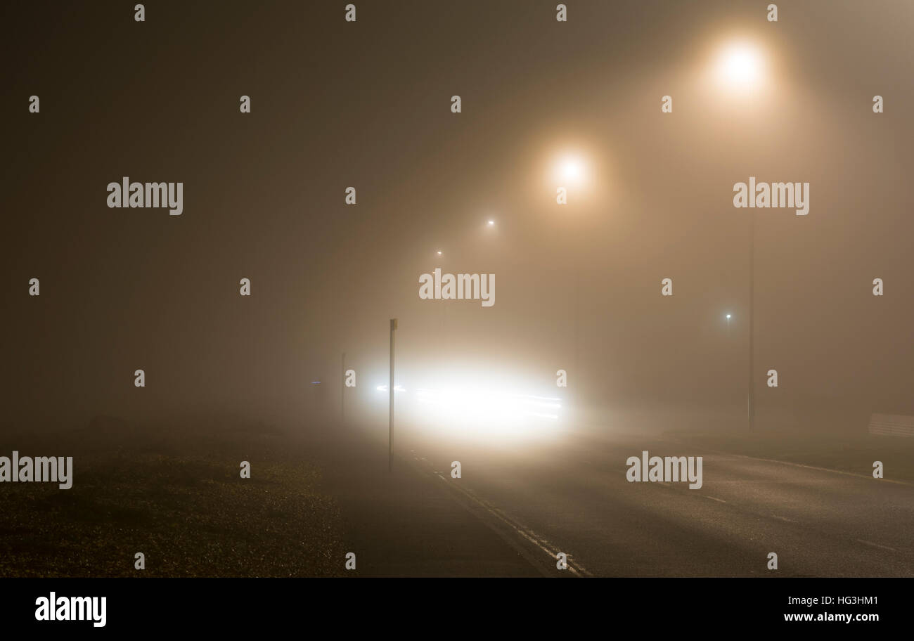 Dangerous road conditions hi-res stock photography and images - Alamy