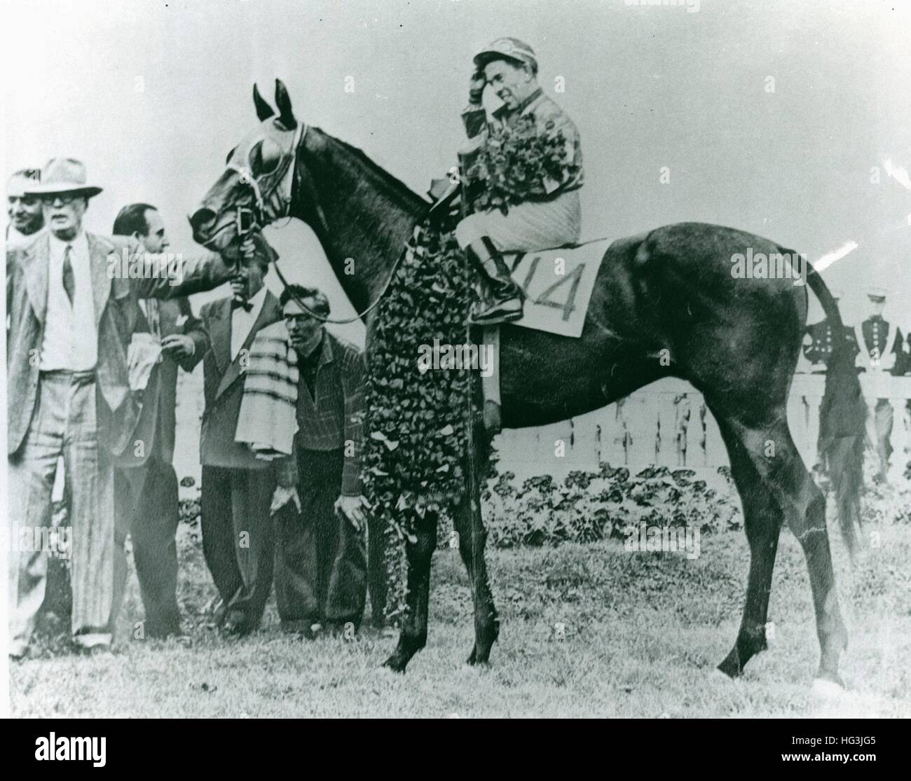 Count Turf, winner 1951 Kentucky Derby. Photo by Bert Morgan Stock ...