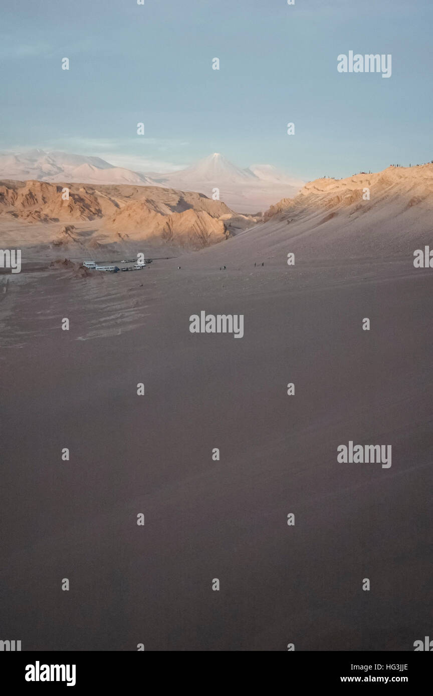 The Lunar landscape of the Valley of the Moon Stock Photo - Alamy