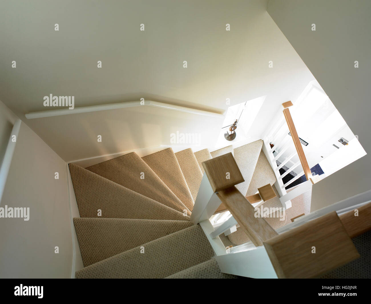 Staircases balustrades hi-res stock photography and images - Alamy