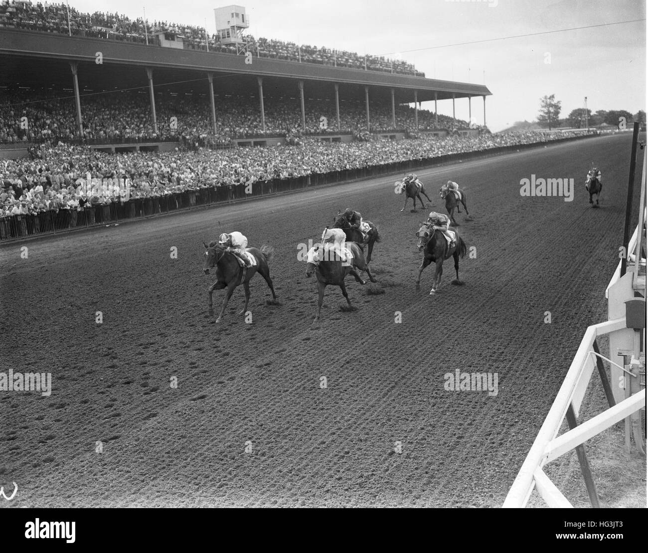 Photo Finish, Belmont Park Stock Photo - Alamy