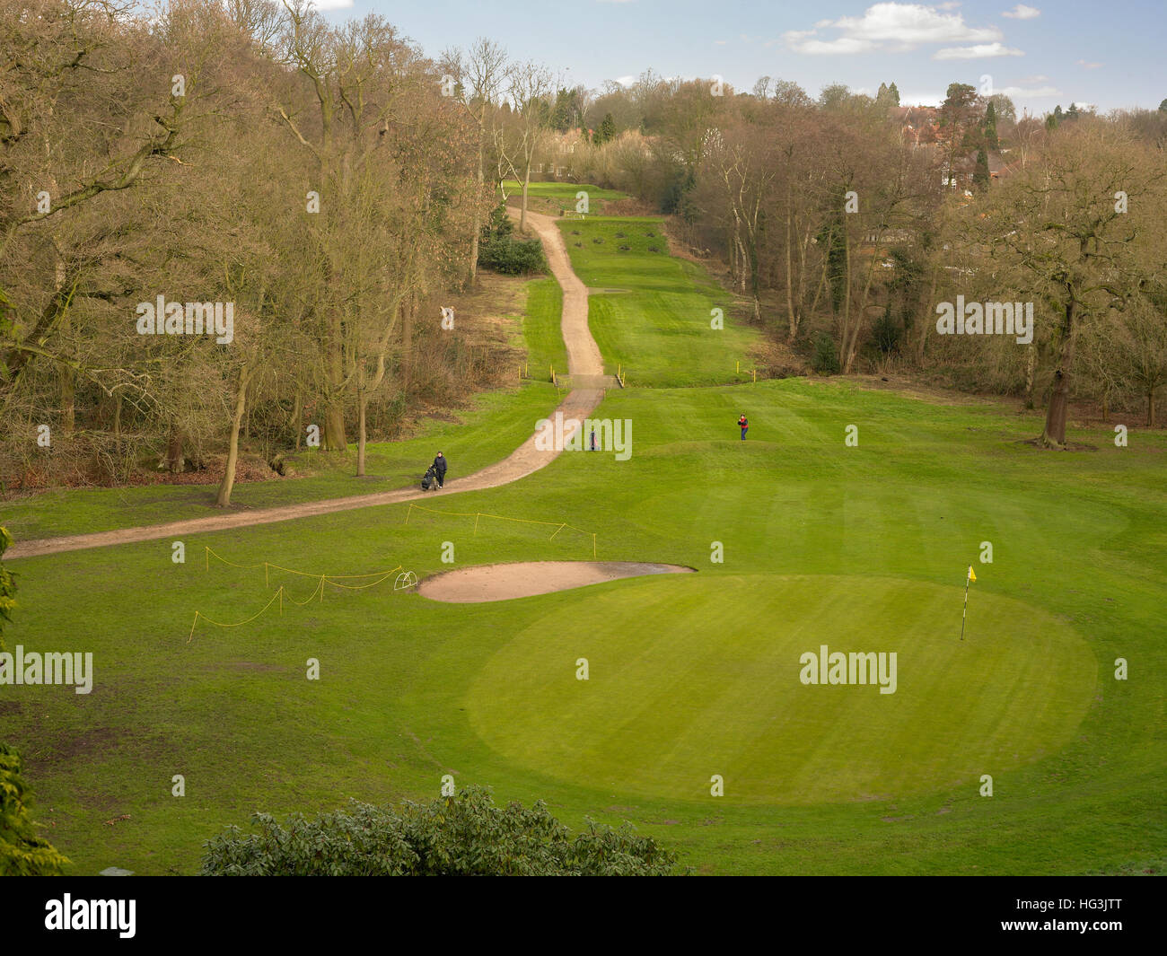 Big trees golf course hi-res stock photography and images - Alamy