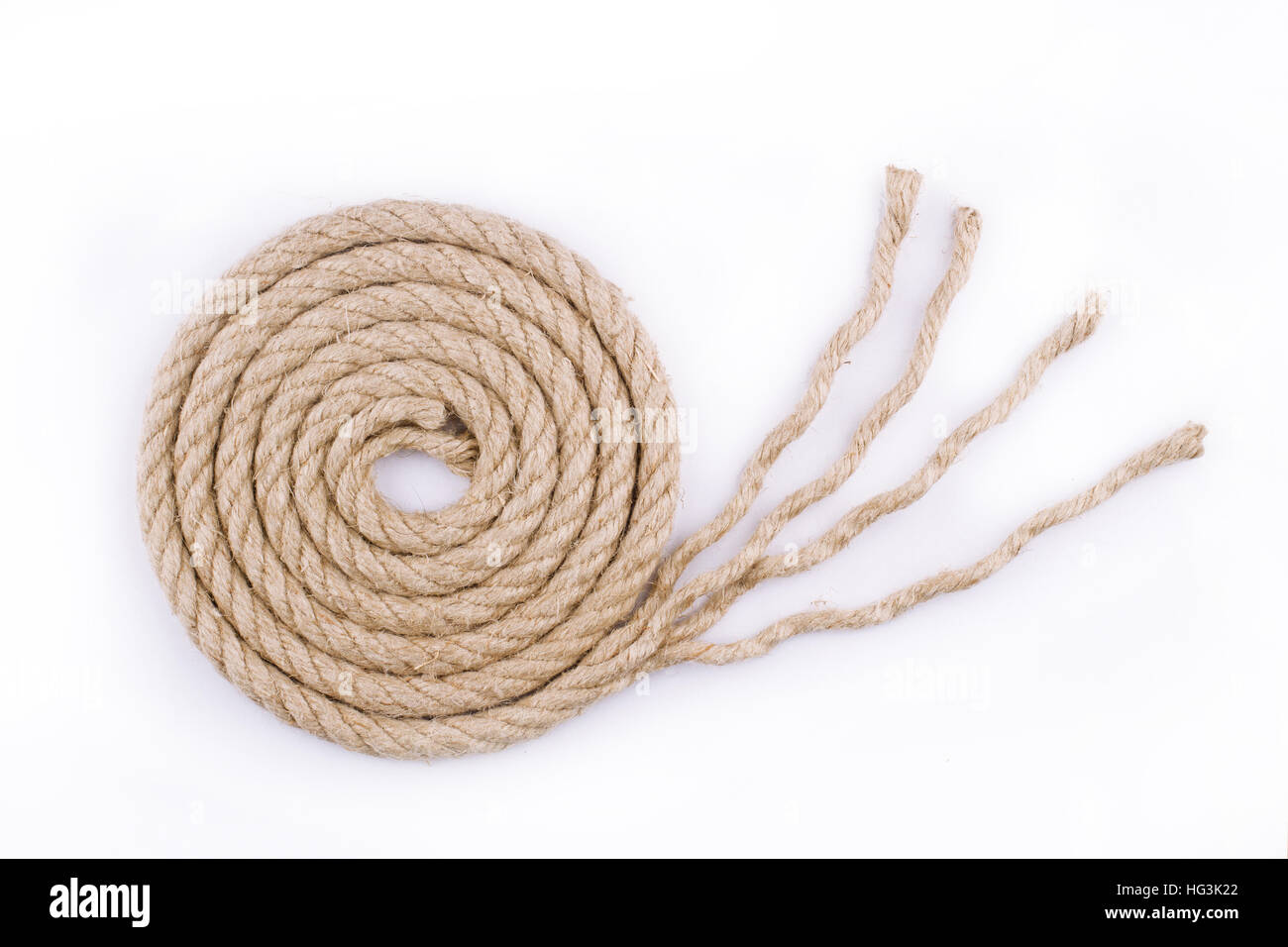 Unraveled rope Cut Out Stock Images & Pictures - Alamy
