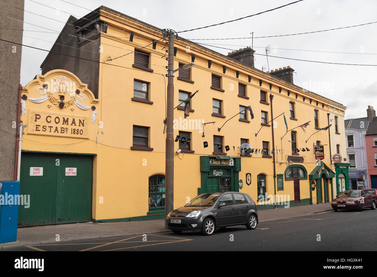 The James Street elevation of the historic P. Coman building in ...