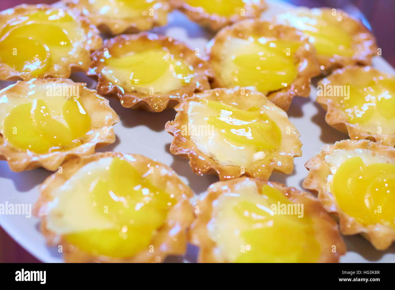 Assorted fruit tartlets hi-res stock photography and images - Alamy