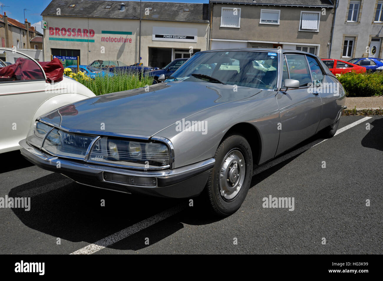 Citroen Maserati SM classic French car Stock Photo - Alamy