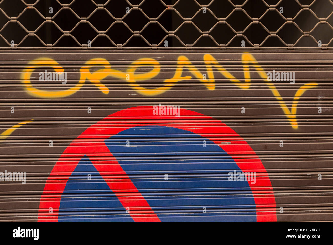 Parking graffiti hi-res stock photography and images - Alamy
