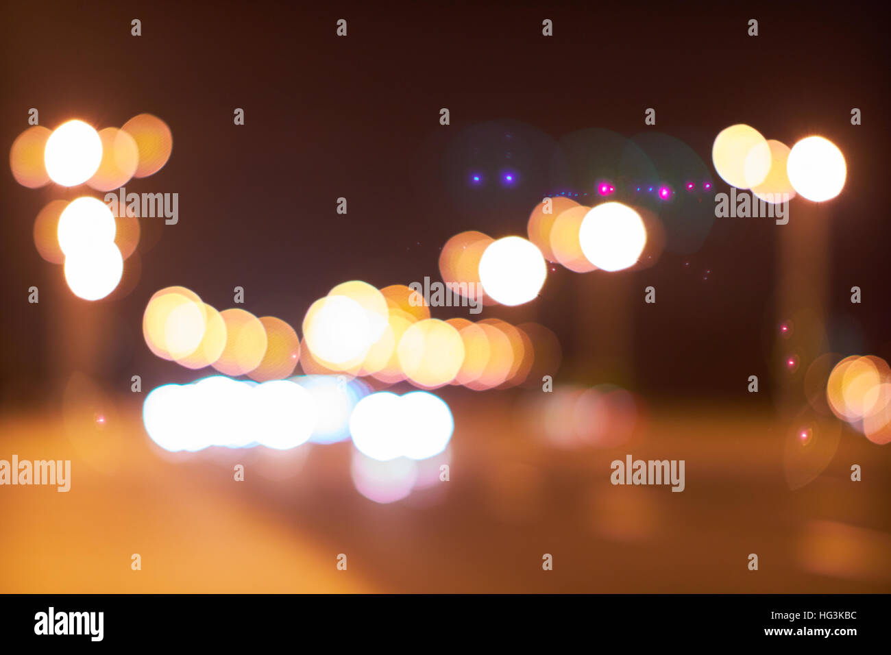 city lights abstract Stock Photo - Alamy