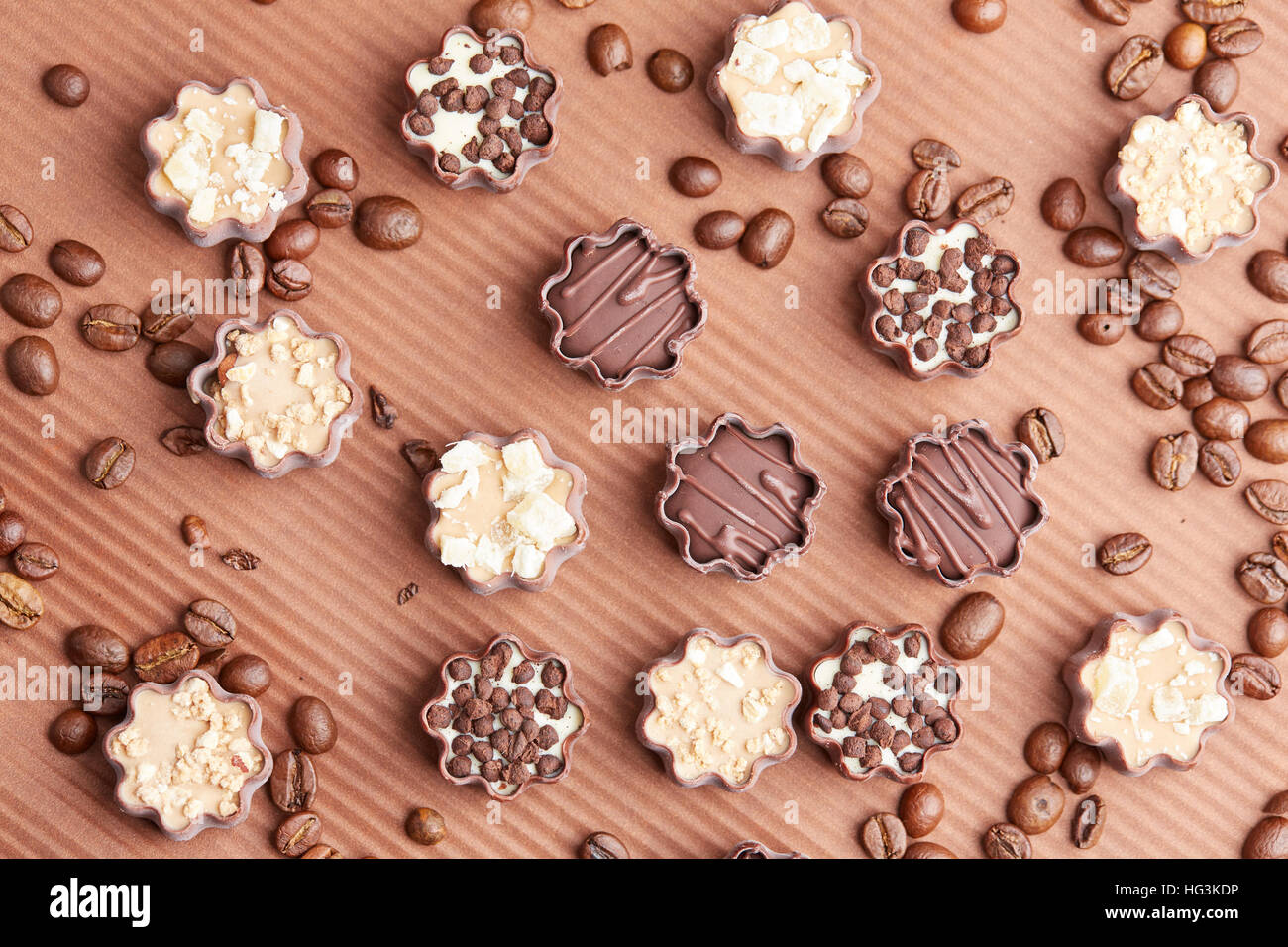 delicious chocolate candies Stock Photo - Alamy