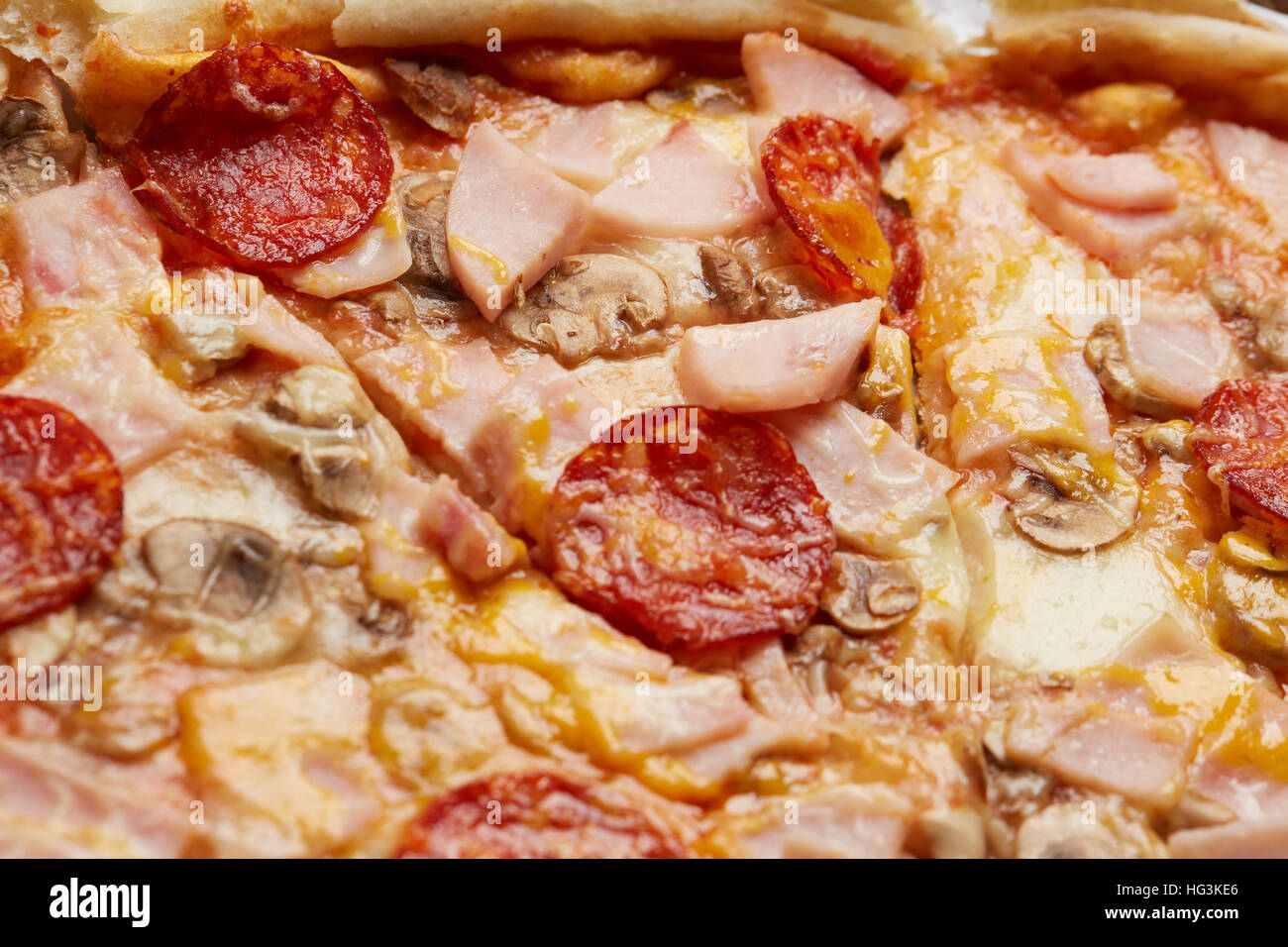 pizza close up Stock Photo - Alamy