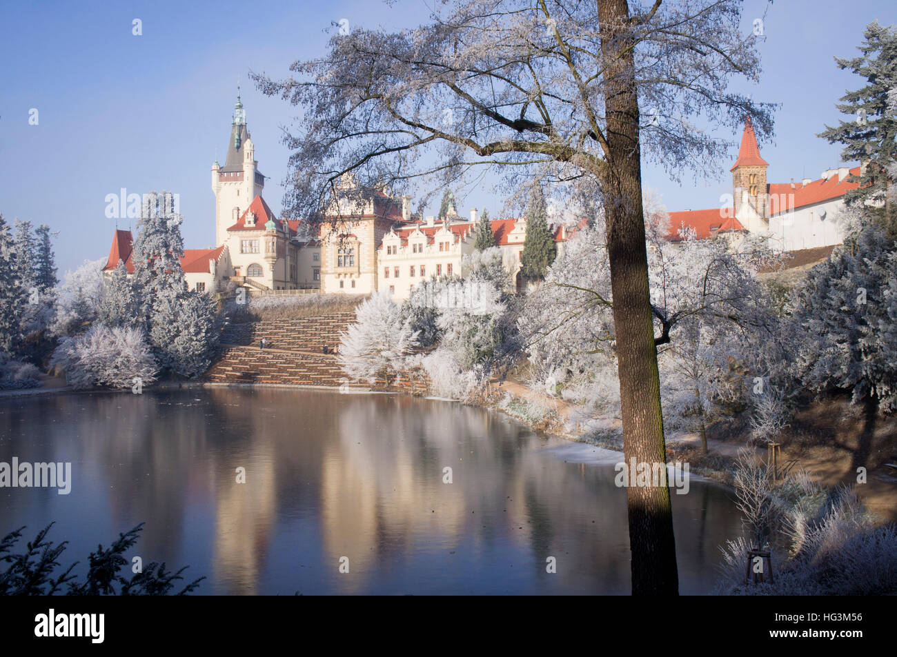 Pruhonice Castle, Park, Renovation of the Castle Alpine Rock Garden ...