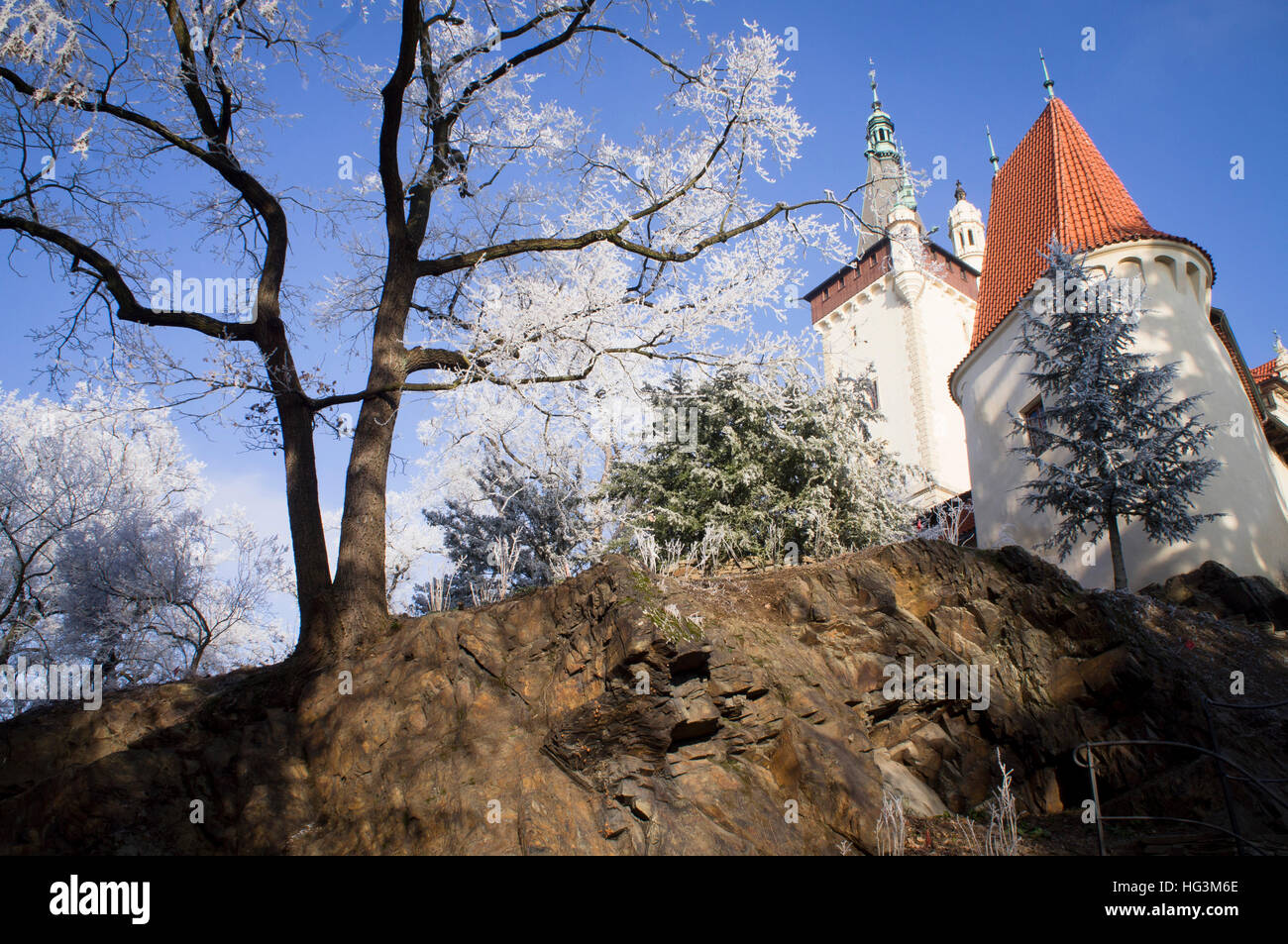 Pruhonice Castle, Park, Renovation of the Castle Alpine Rock Garden ...