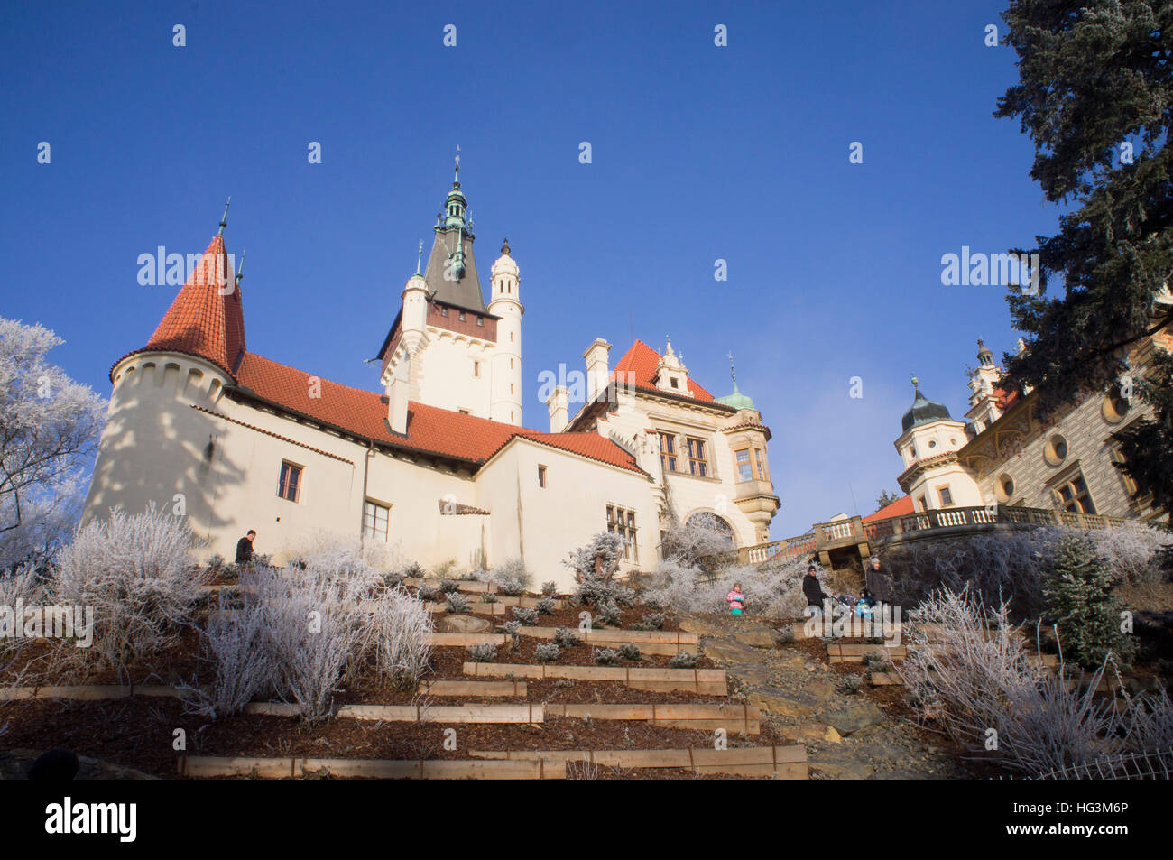 Pruhonice Castle, Park, Renovation of the Castle Alpine Rock Garden ...