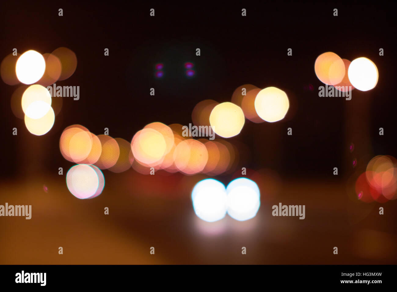 city lights abstract Stock Photo - Alamy