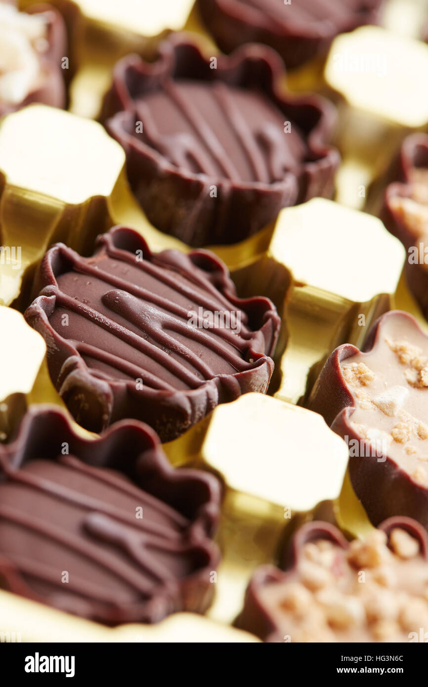 delicious chocolate candies Stock Photo - Alamy