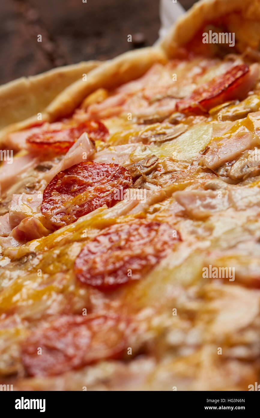pizza close up Stock Photo - Alamy