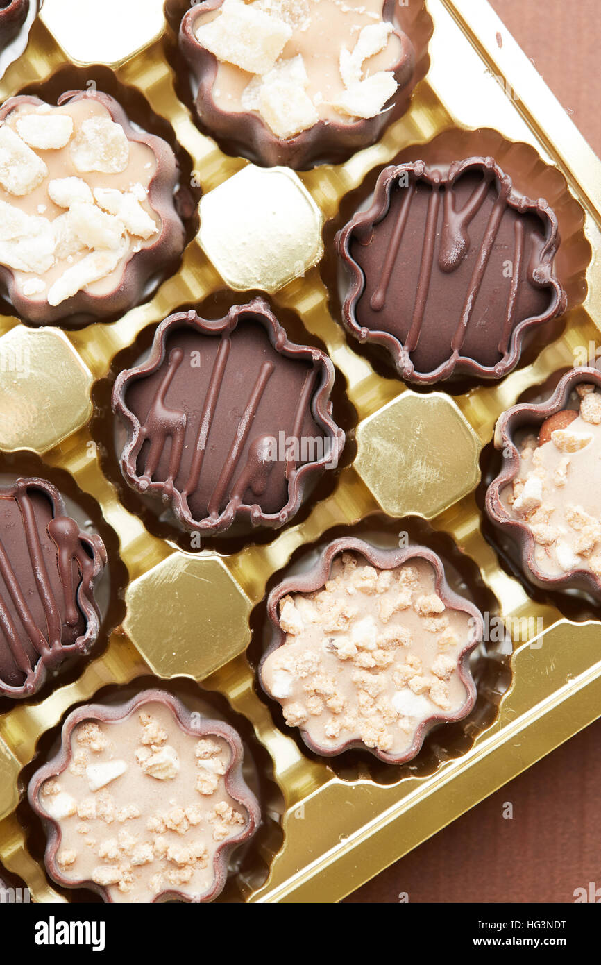 delicious chocolate candies Stock Photo - Alamy