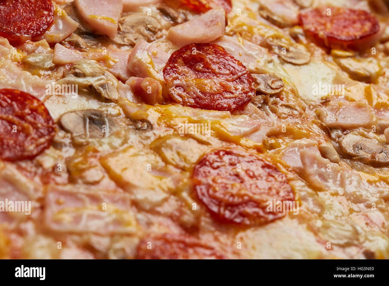 pizza close up Stock Photo - Alamy