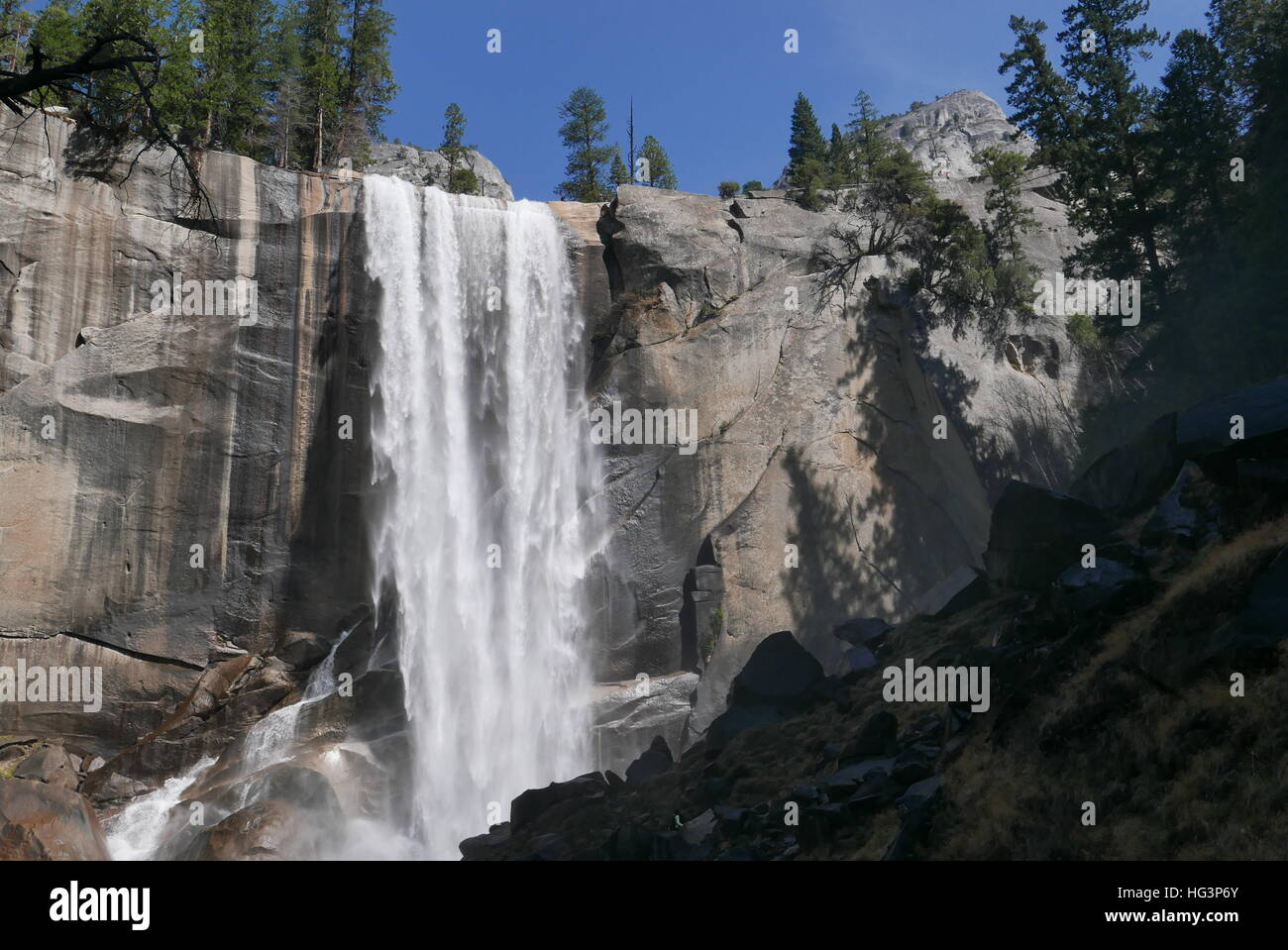 Vernal Fall, Yosemite National Park, California, USA Stock Photo - Alamy