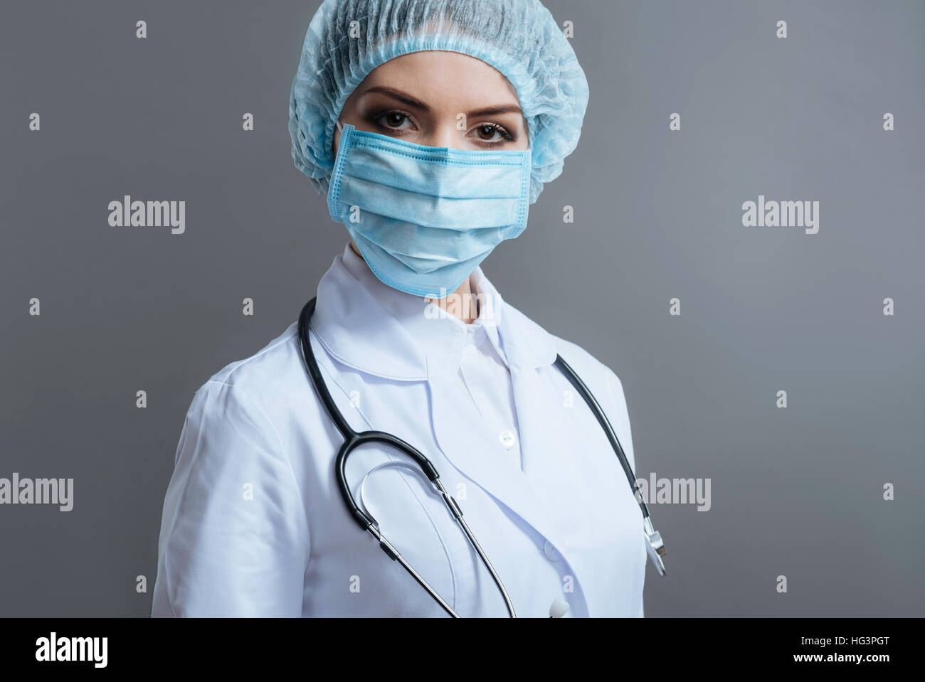 Serious doctor surgeon in hi-res stock photography and images - Alamy