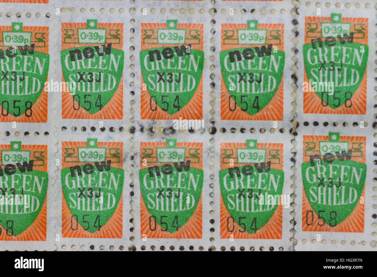 Greenshield stamps hi-res stock photography and images - Alamy