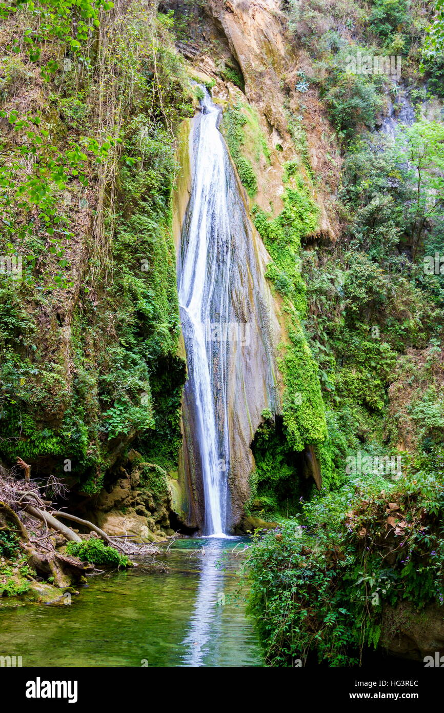 Chuveje waterfalls in Queretaro Mexico Stock Photo - Alamy