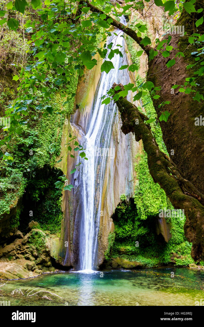 Chuveje waterfalls in Queretaro Mexico Stock Photo - Alamy