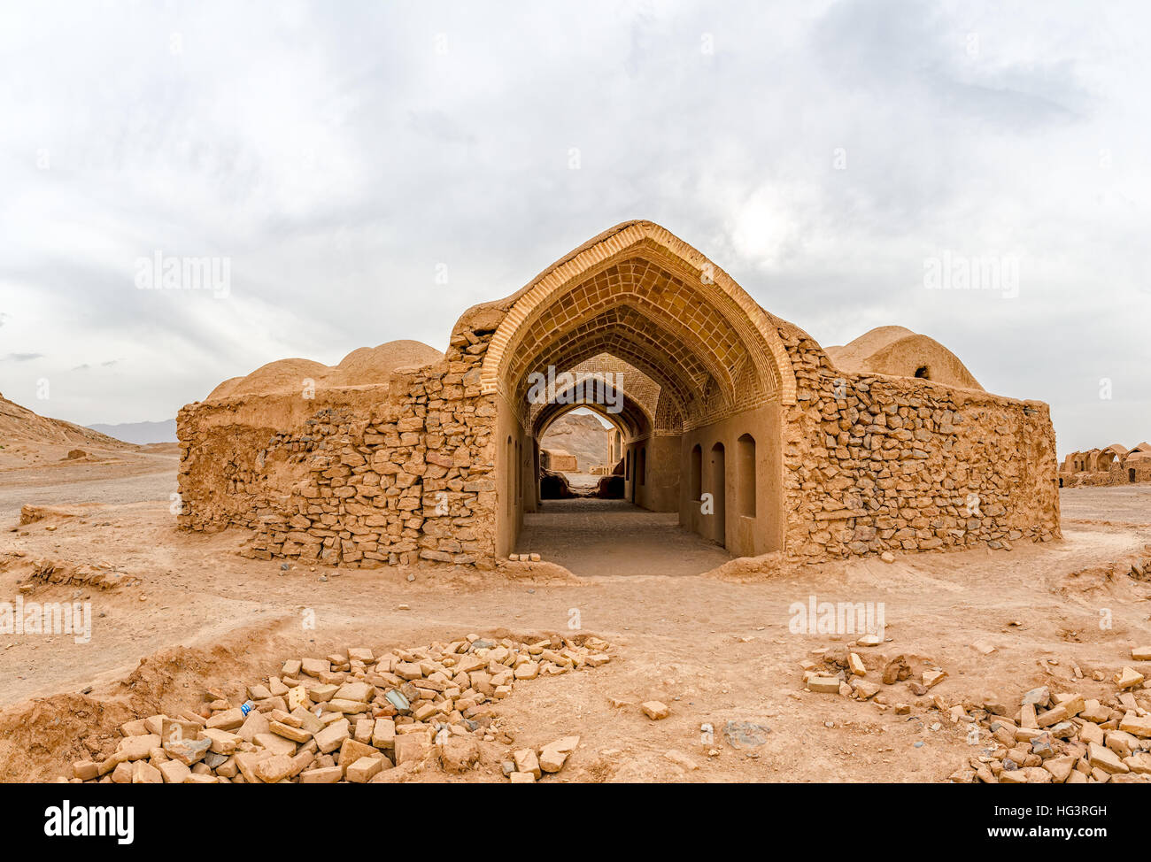 Tower of Silence building Stock Photo - Alamy