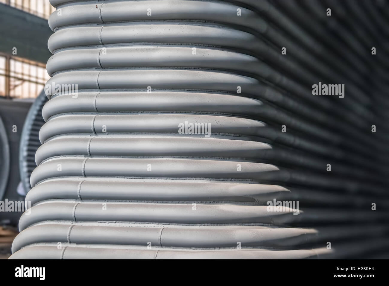Metal industry background Stock Photo - Alamy