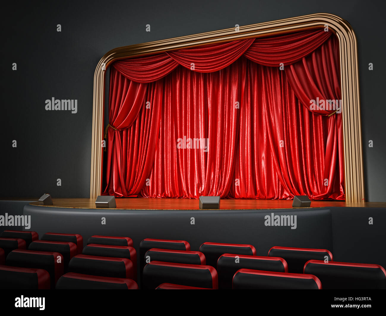 Theater room hi-res stock photography and images - Alamy