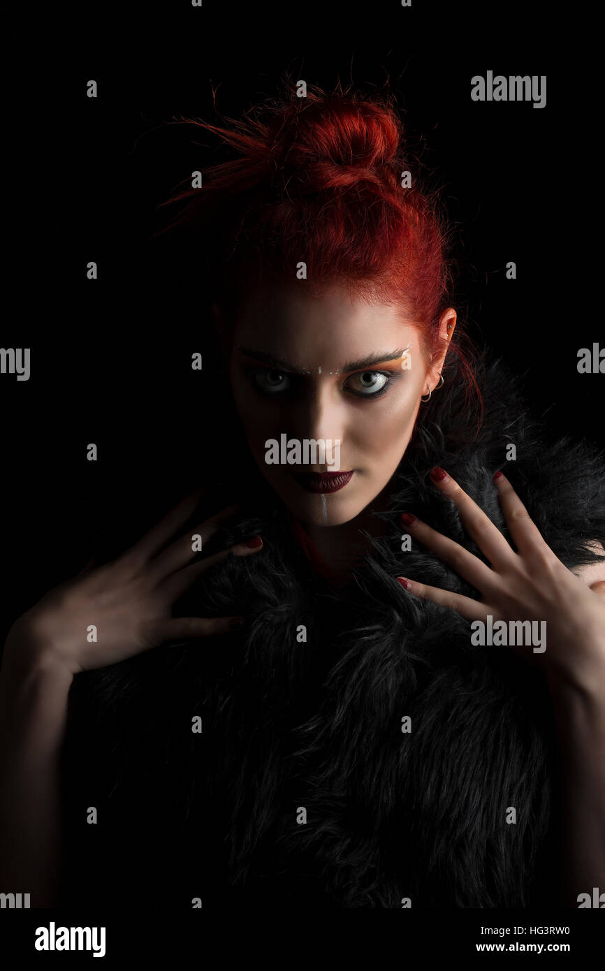 Red to light hair colours hi-res stock photography and images - Alamy