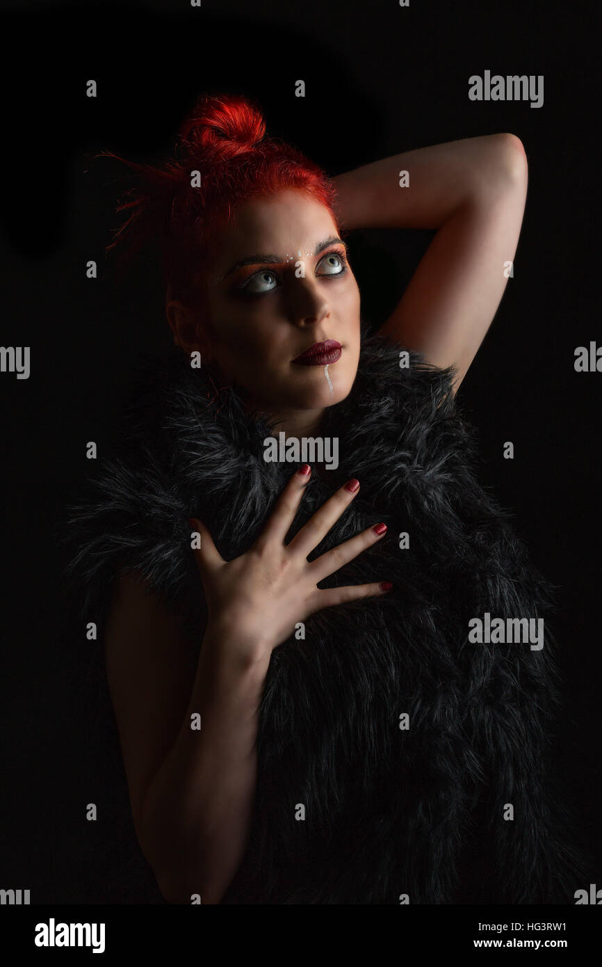 Red to light hair colours hi-res stock photography and images - Alamy