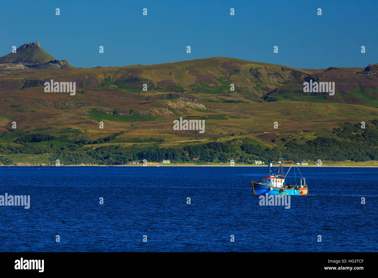 Loch Ainort landscape, Isle Of Skye, Scotland. daytime impression Stock ...