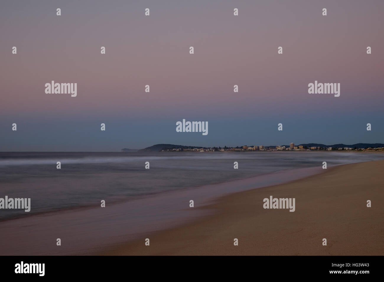 Dawn at Magenta Beach Stock Photo - Alamy