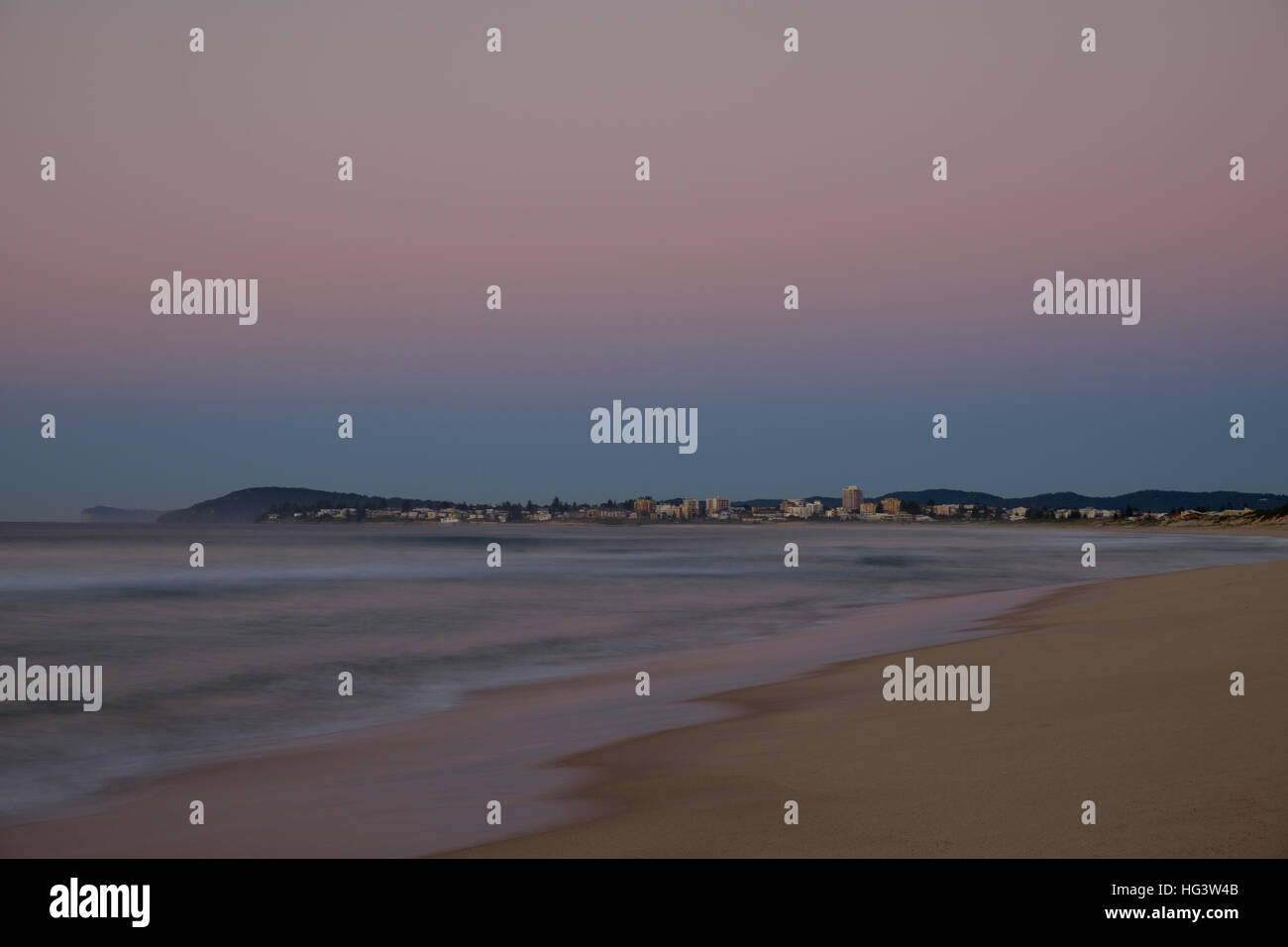 Dawn at Magenta Beach Stock Photo - Alamy