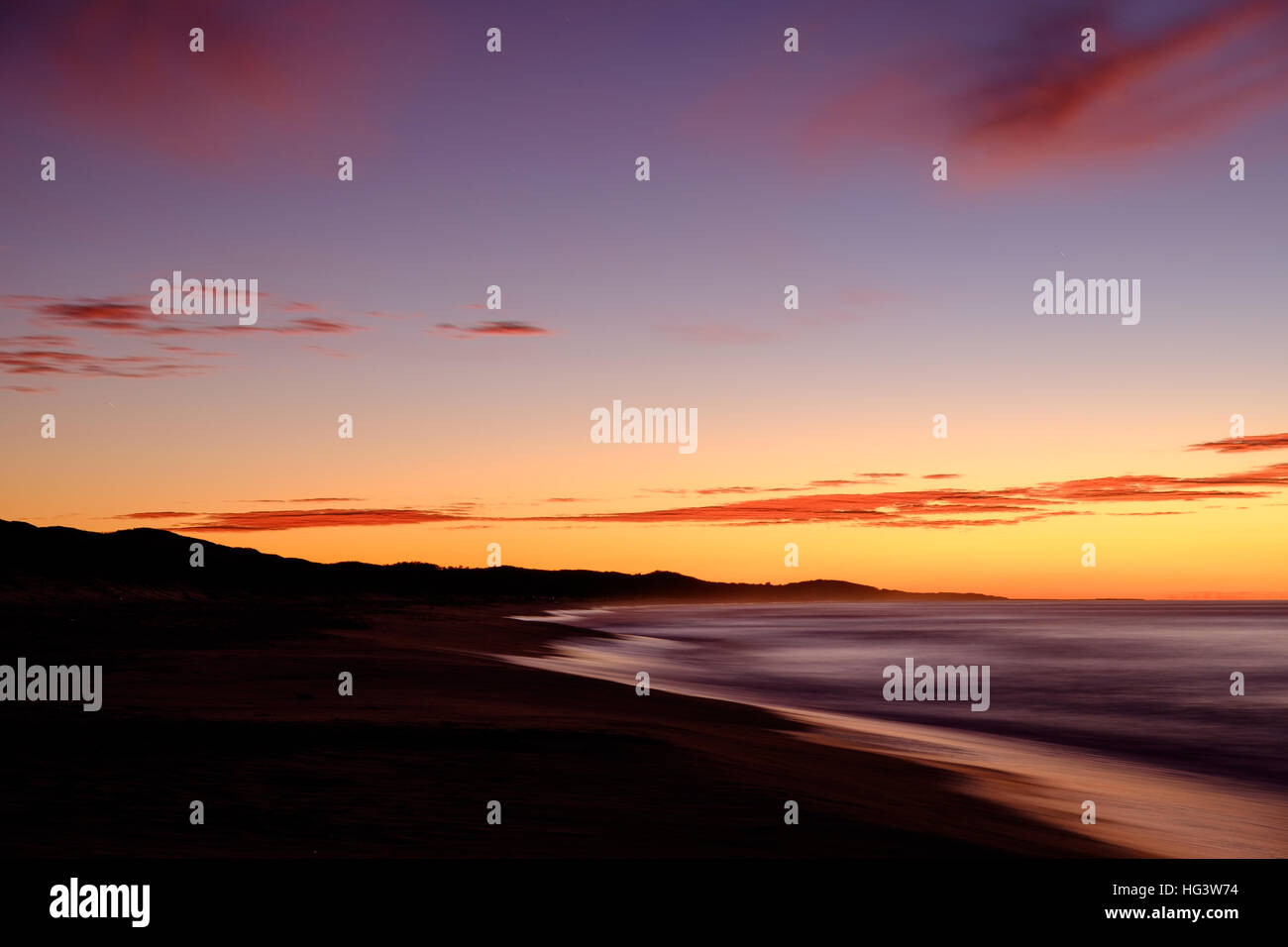 Dawn at Magenta Beach Stock Photo - Alamy