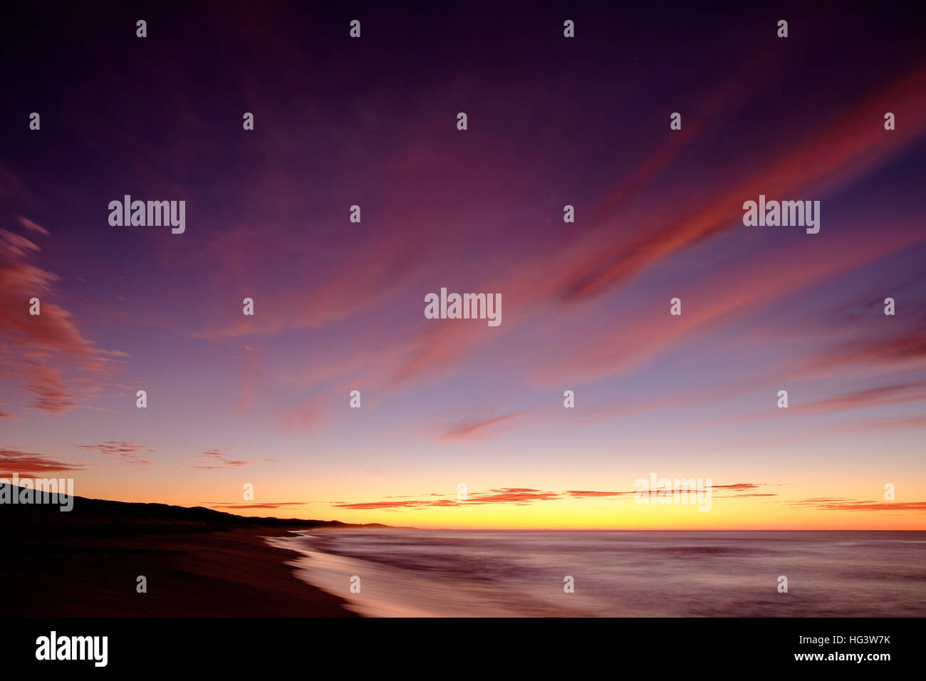 Dawn at Magenta Beach Stock Photo - Alamy