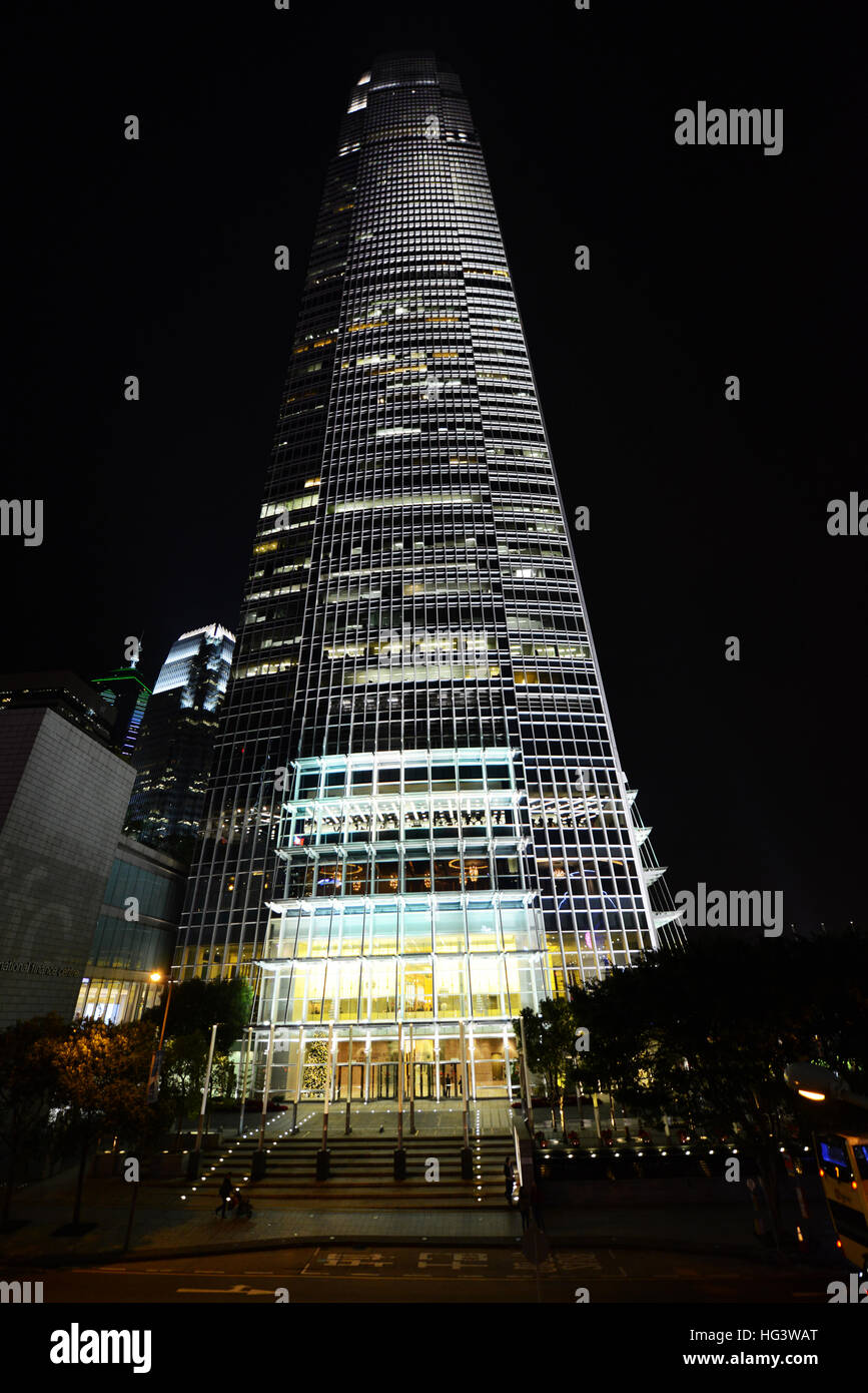 IFC Tower at night Stock Photo - Alamy