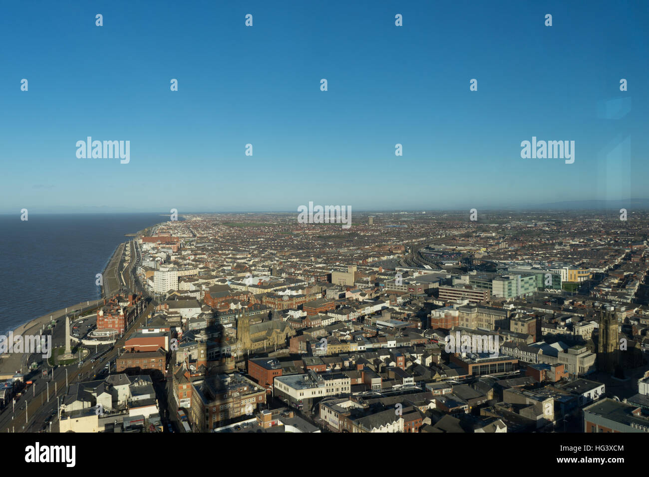 Birds eye view of blackpool hi-res stock photography and images - Alamy