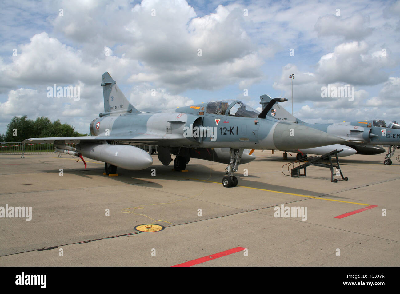 French Air Force Mirage 2000 fighter jet Stock Photo - Alamy