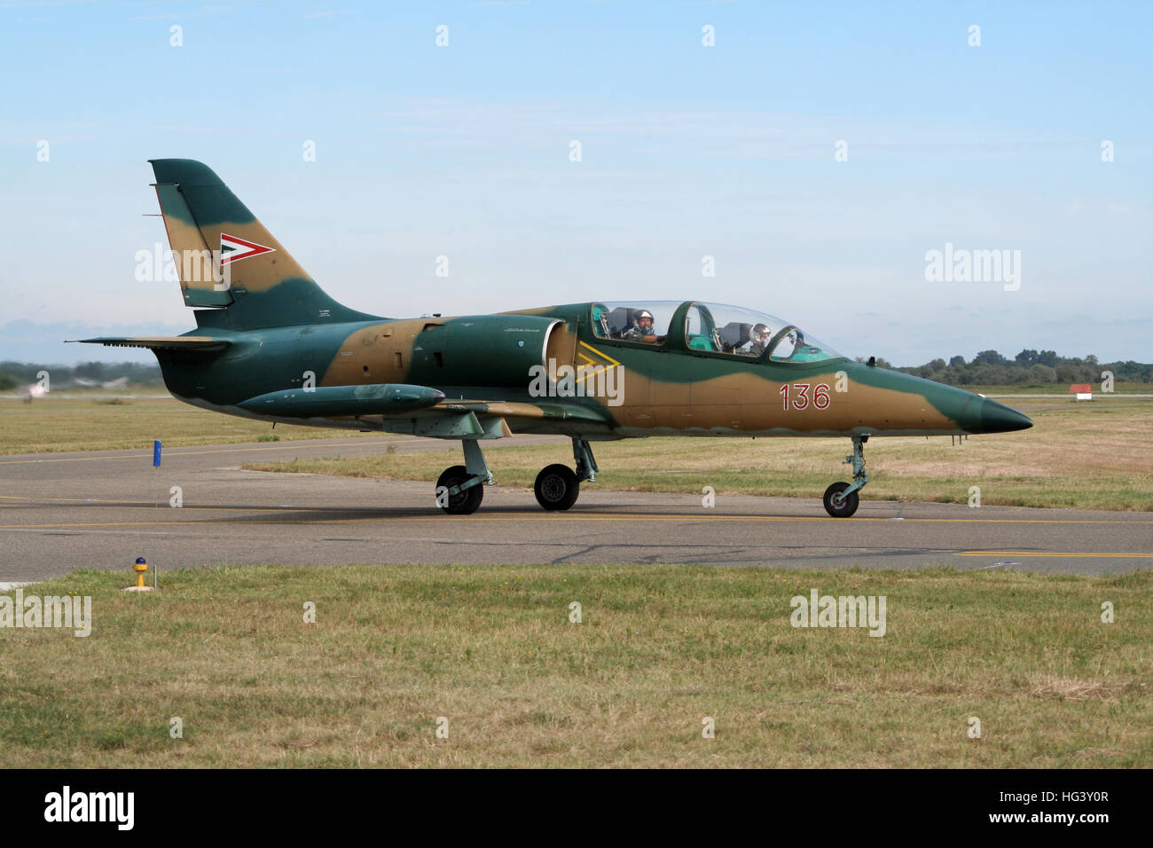 Hungarian Air Force Aero L-39 Albatross trainer yet on Kecskemet ...